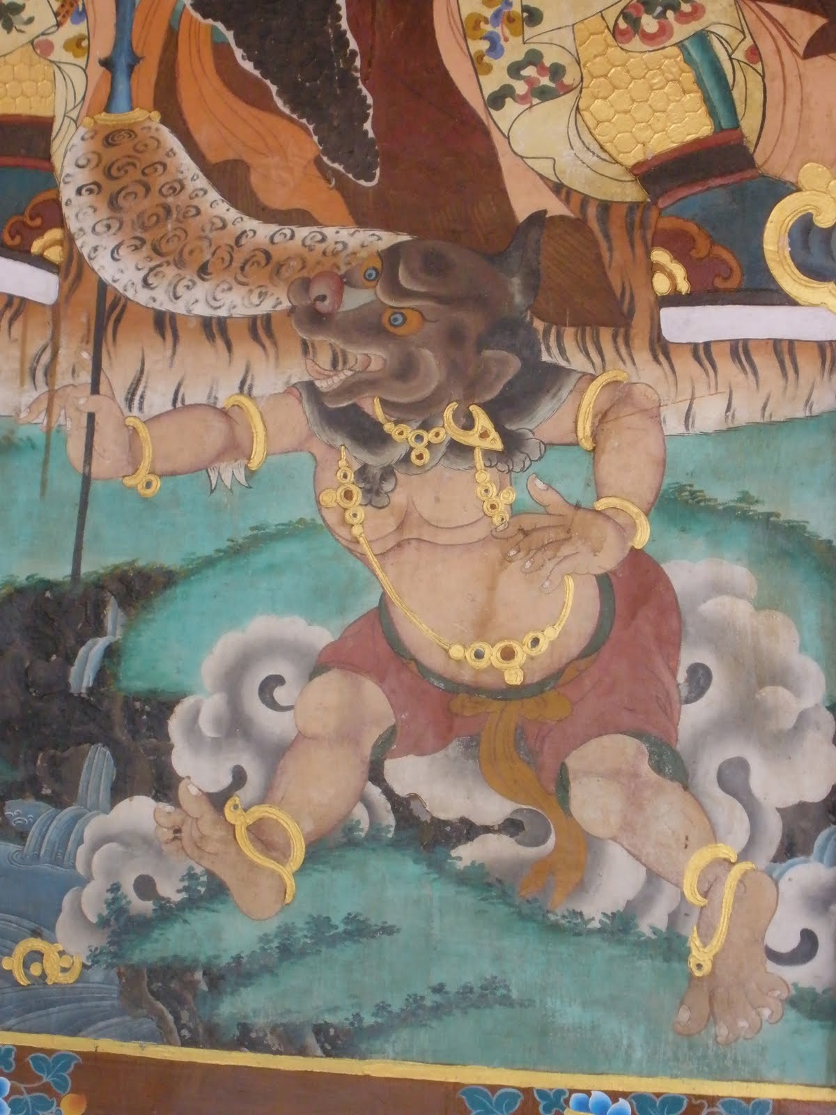Sikkim and beyond: Rumtek Gompa Paintings, Sikkim (India)