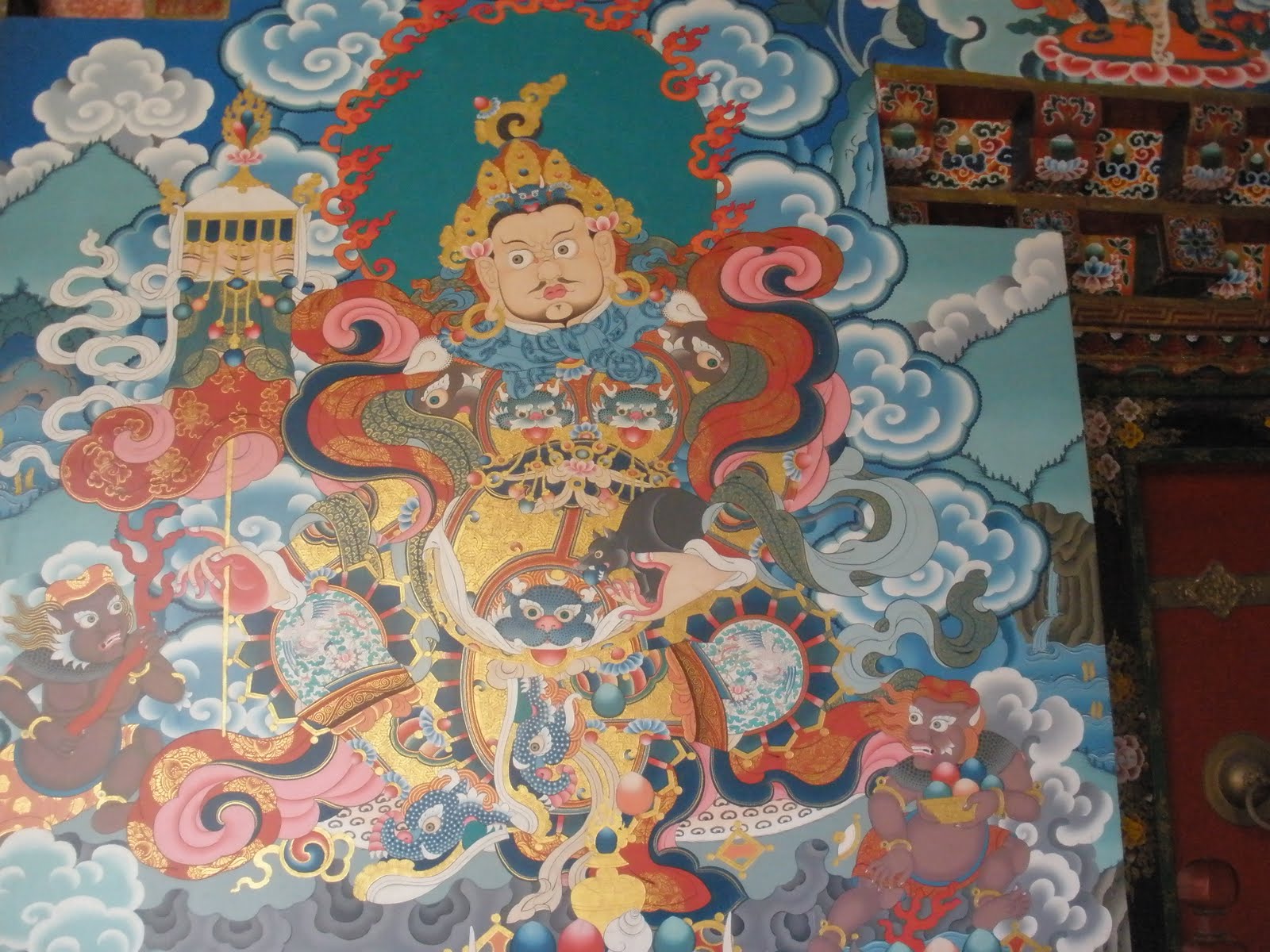 Sikkim and beyond: Tsuklakhang Royal Chapel and Monastery, Gangtok ...