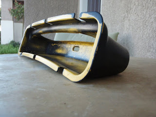 1971 Volvo 1800E Restoration: Air Intake Baffle & Radiator Fan Shroud