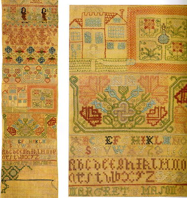 History of Embroidery: Samplers