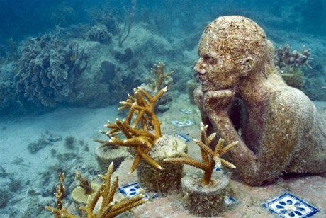 Laversióndigital.com: Un museo sumergido en las aguas del Caribe mexicano