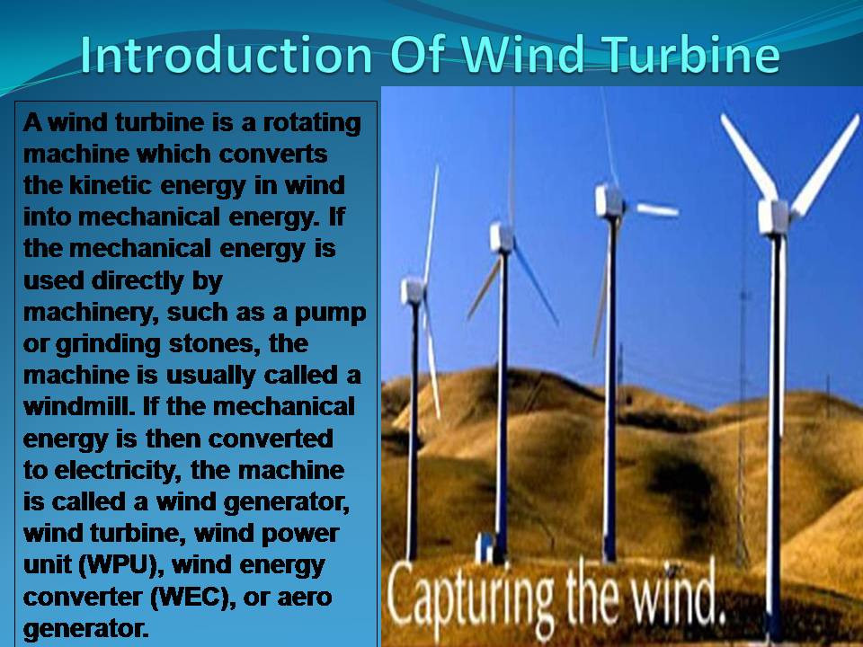 power-plant-engineering: wind turbine power plant presentation