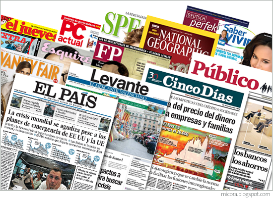 Medios de Comunicación: Exposición de Prensa