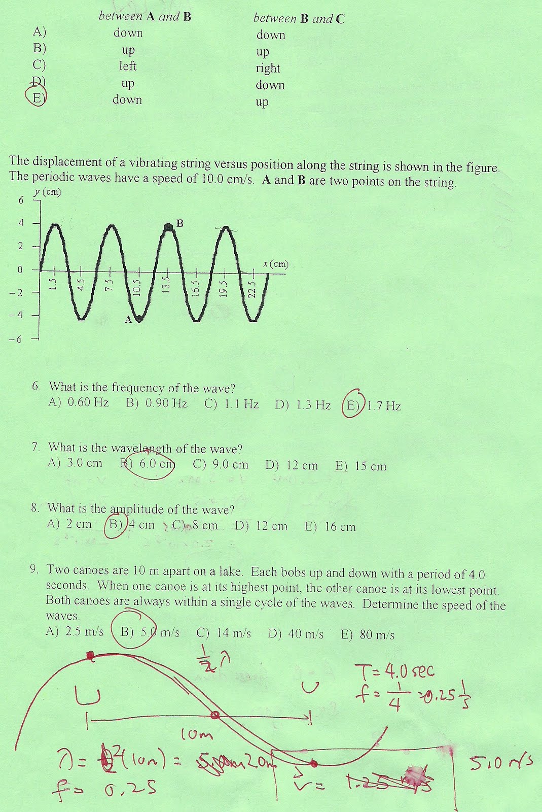 Physics 11: Wave Unit