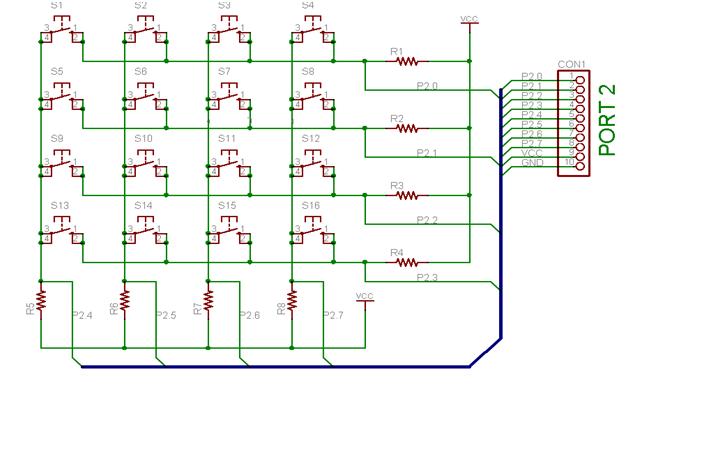 KEYBOARD INTERFACING WITH 8051 MICROCONTROLLER