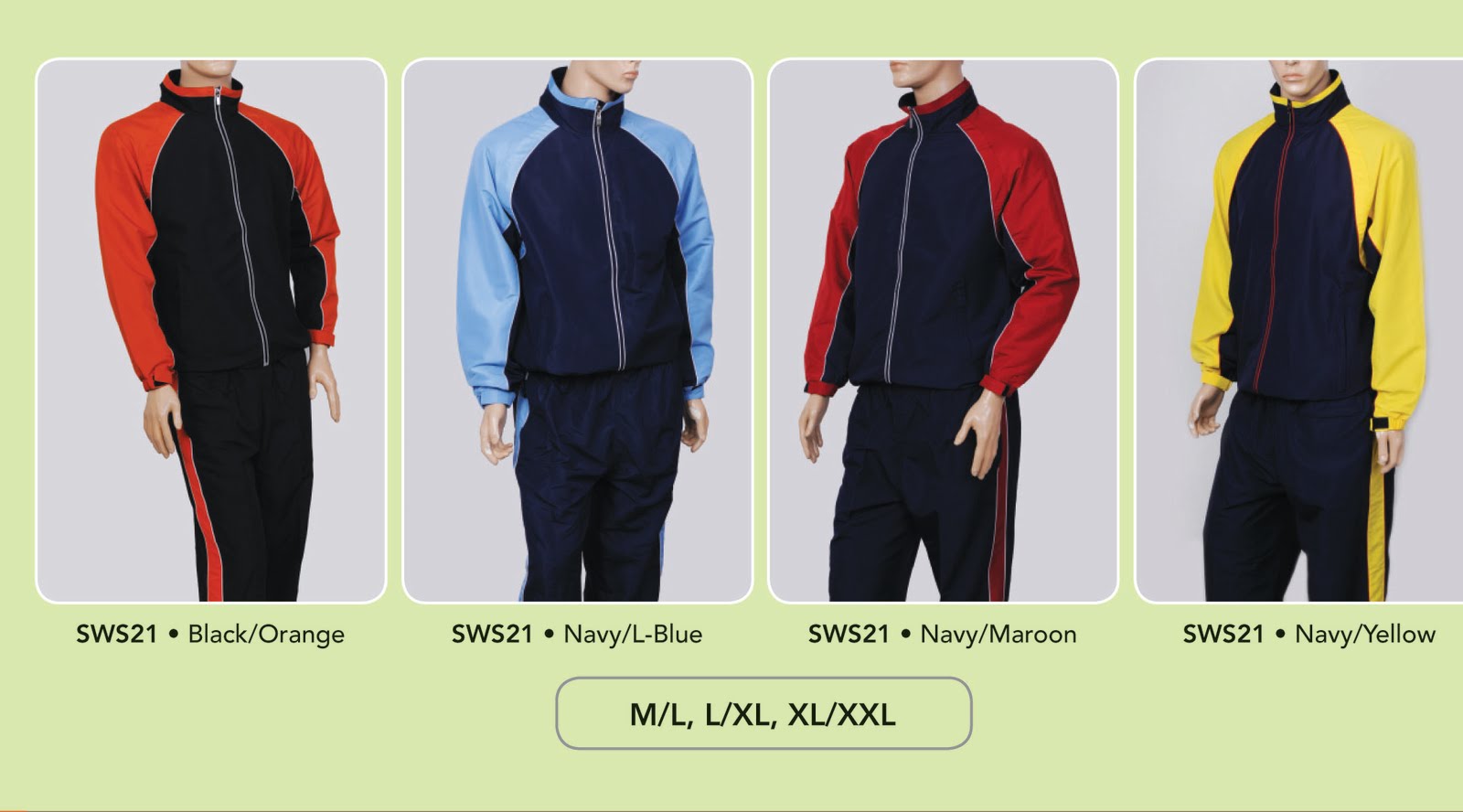 GAH BAHTERA RESOURCES: Sport attire (sweater & track suit)