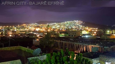 AFRIN - city, region and river in Syria.: Afrin and Kurd-Dagh by Night ...