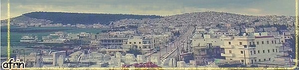 AFRIN - city, region and river in Syria.: AFRIN from SKY - City map of ...