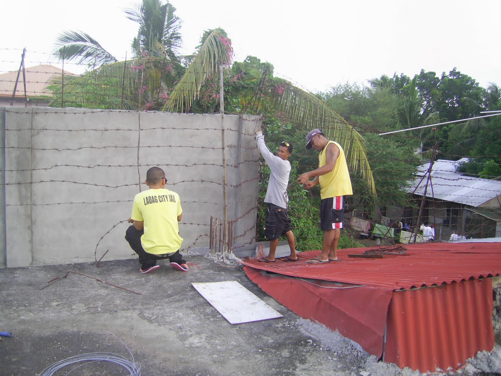 Barb Wires Installed | Your Title