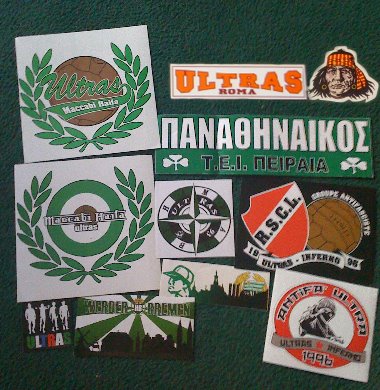 Ultras merchandise: Ultras Stickers