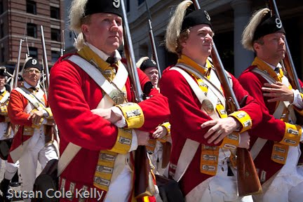 Looking Up: The Redcoats are coming!