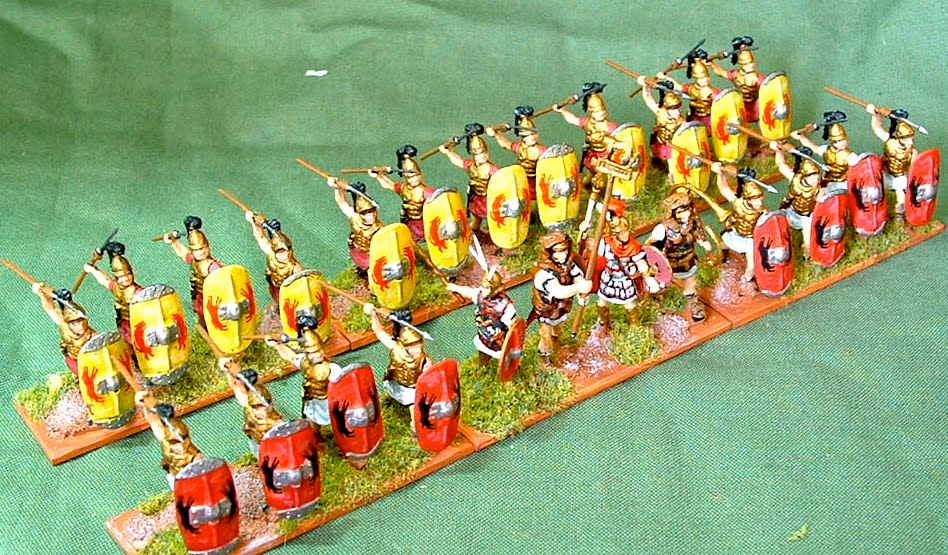 Dux Homunculorum: II/33 Polybian Roman DBA Army