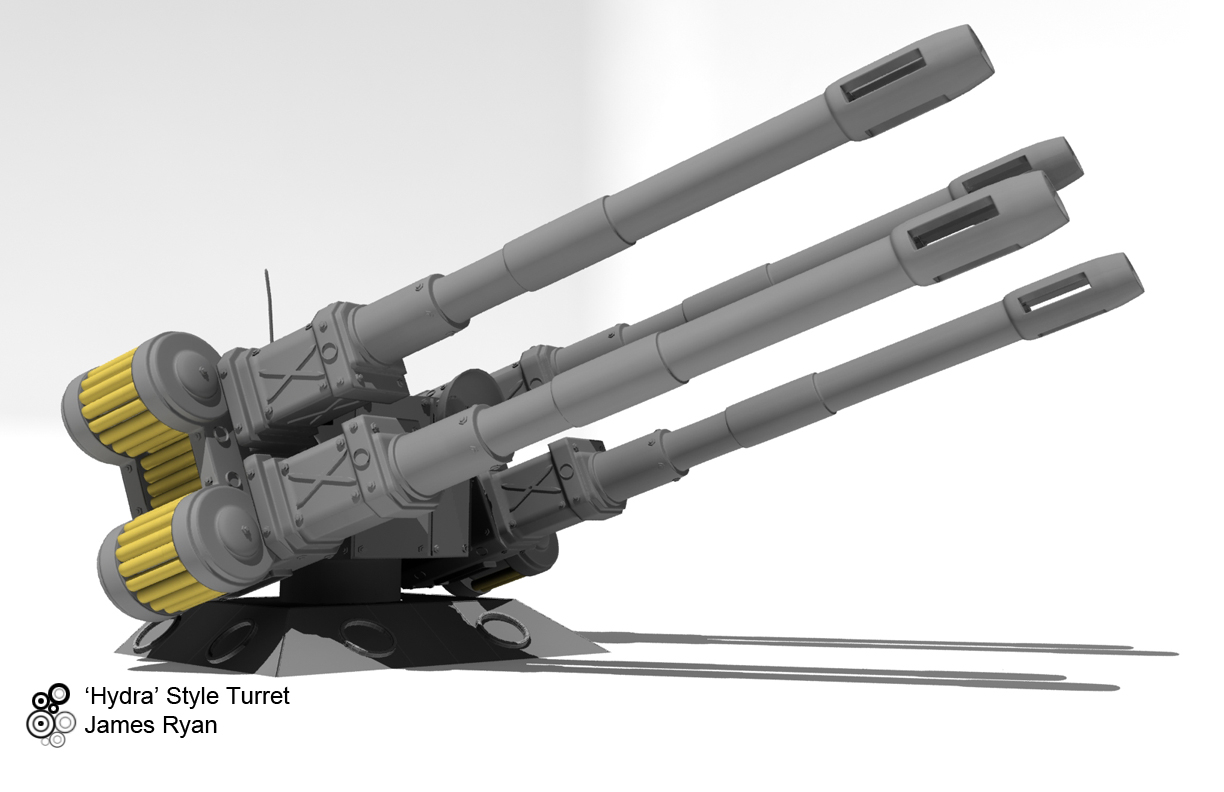 Digital 203: 'Hydra' Turret