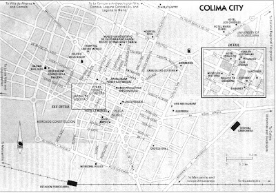 Colima: Colima City Map