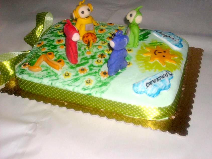 TORTA TELETUBBIES da le ricette di mamma anatina su Akkiapparicette