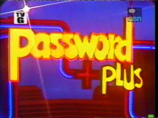 Brandon's TV Blog: Online Pick of the Week (1/1): Password Plus