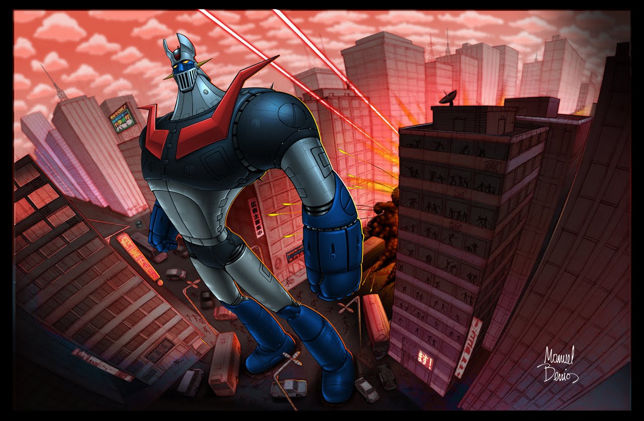 Nel fantastico mondo di Manga-Man: Mazinga-Z Fanart