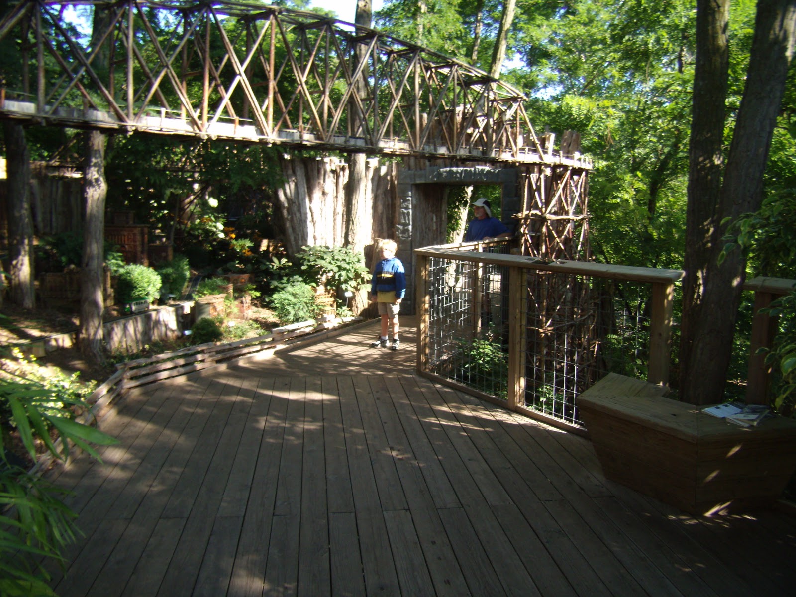 Williams Family: Lauritzen Gardens and Kenefick Park in Omaha