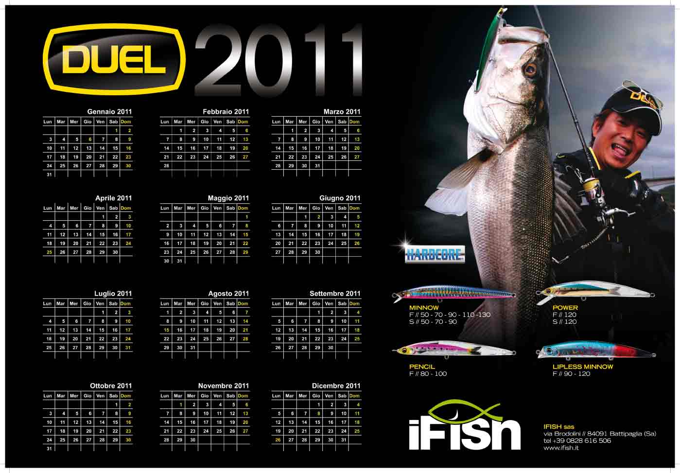 Kayakero: Calendari 2011