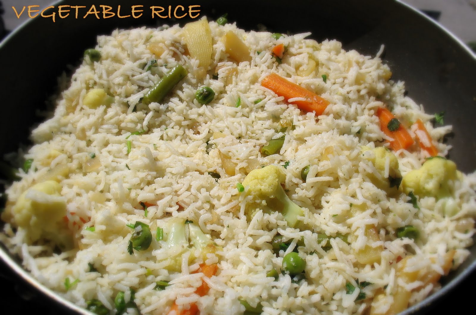 SHAHI RASOI: VEGETABLE RICE