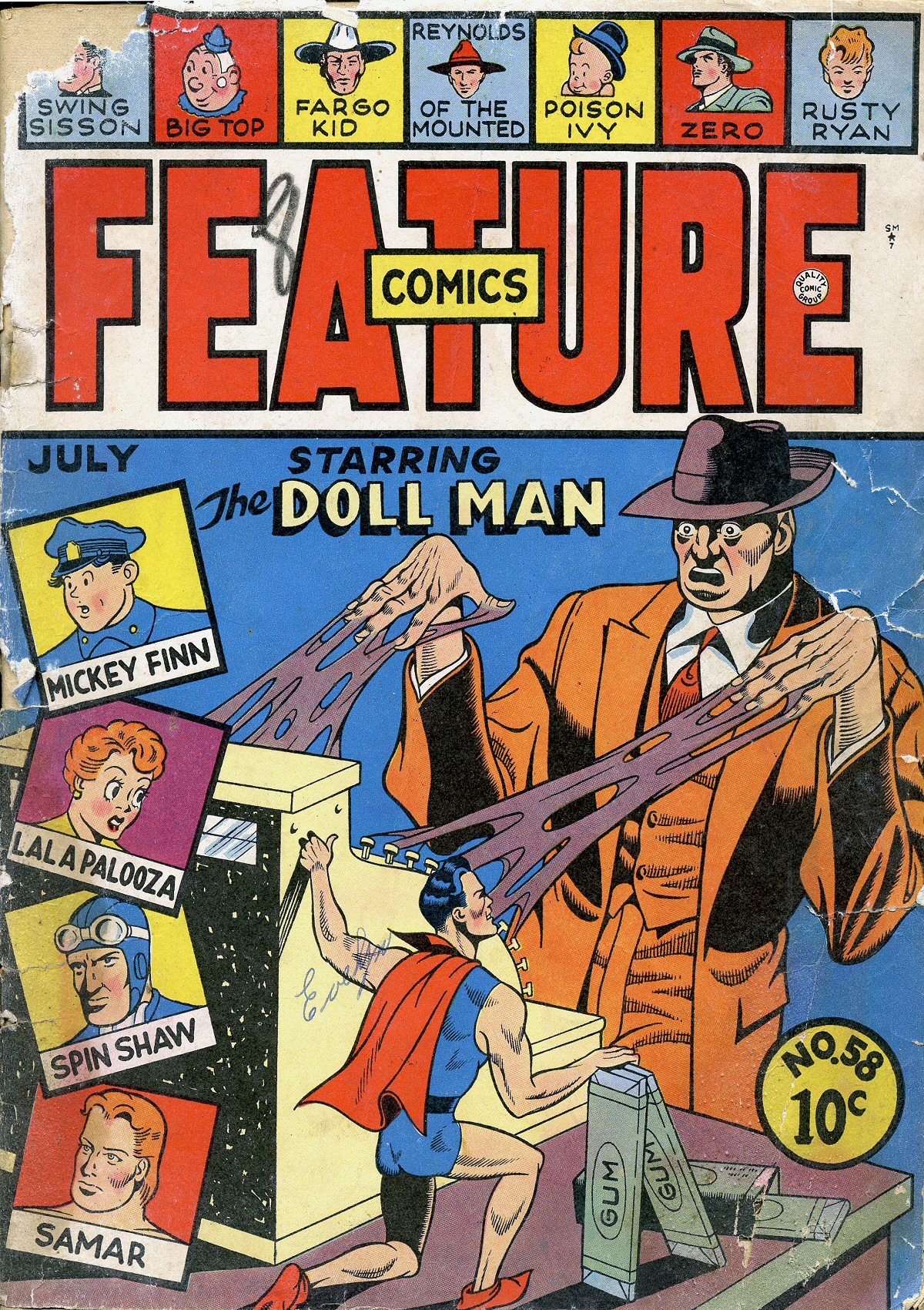 Read online Feature Comics comic - Issue #58