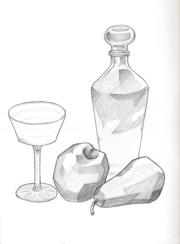 Dibujos de bodegones para pintar - Imagui