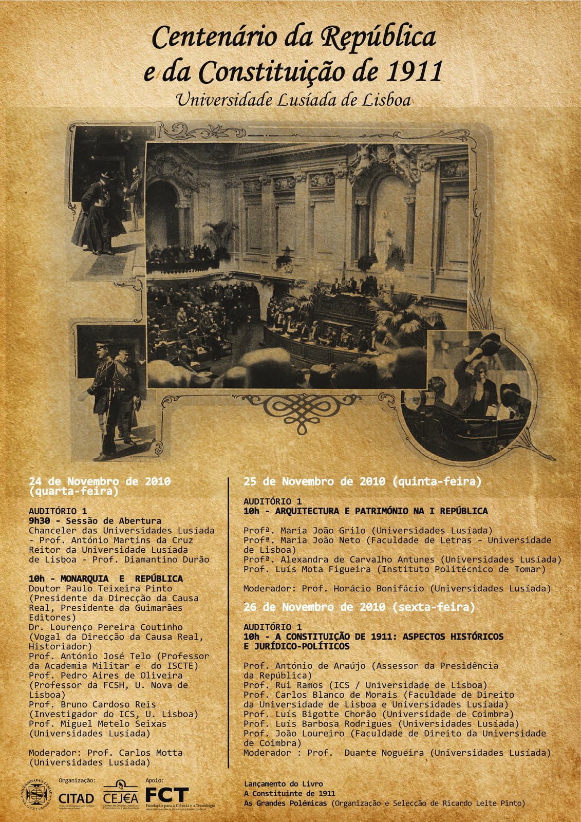 Espaço e Memória: Centenário da República e da Constituição de 1911