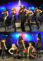 Sheer Celebrities: The Saturdays - These girls love to wear tights!