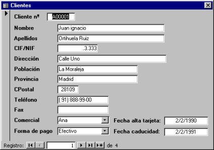 informatik: Base de datos: Formularios