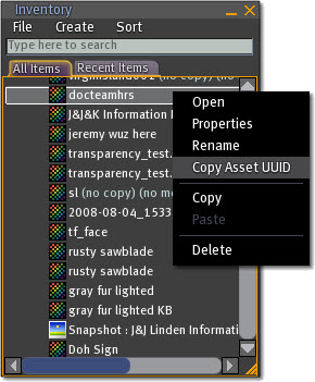 Ayuda para Second Life: ¿COMO PUEDO ENCONTRAR LA UUID DE MI AVATAR?