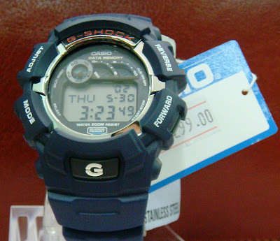 LT Watch Gallery: 25. NEW STANDARD NAVY CASIO G-SHOCK G-2110 - 2V [SOLD]