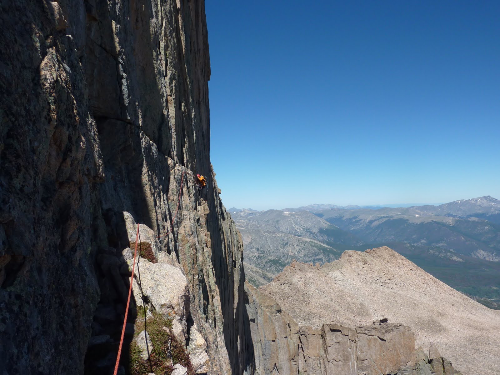 Climbing The Diamond: The Casual Route, Longs Peak, RMNP