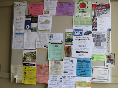 FOLKWAYS NOTEBOOK: SMALL TOWN COMMUNITY BULLETIN BOARDS