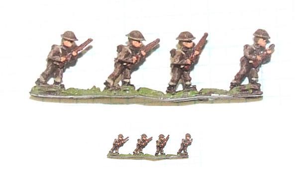 Marching in Colour: WW2 - British Infantry (6mm)