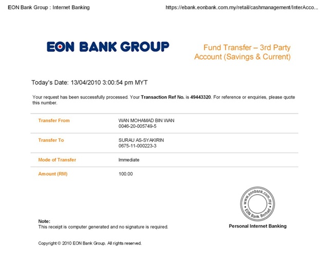 As-Syakirin: Derma hari ini