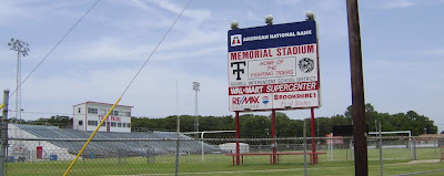 Terrell Daily Photo: Terrell Texas Memorial Stadium