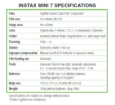 Myskinnyaunt: Fujifilm instax mini 7s in Limited Edition - Pure White ...