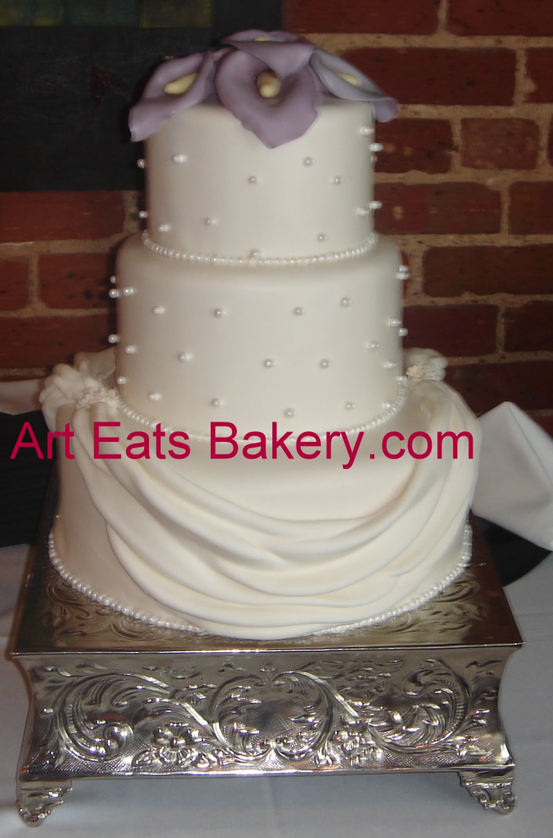 Custom unique artistic fondant birthday and wedding cake designs and ...
