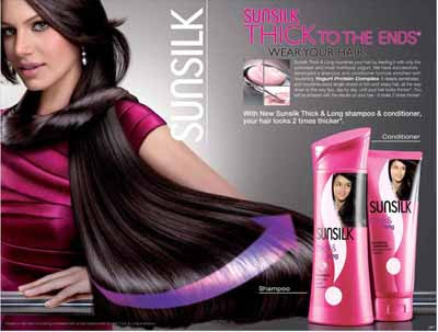WORLD OF ADVERTISMENTS: Sunsilk-dare to wear your hair