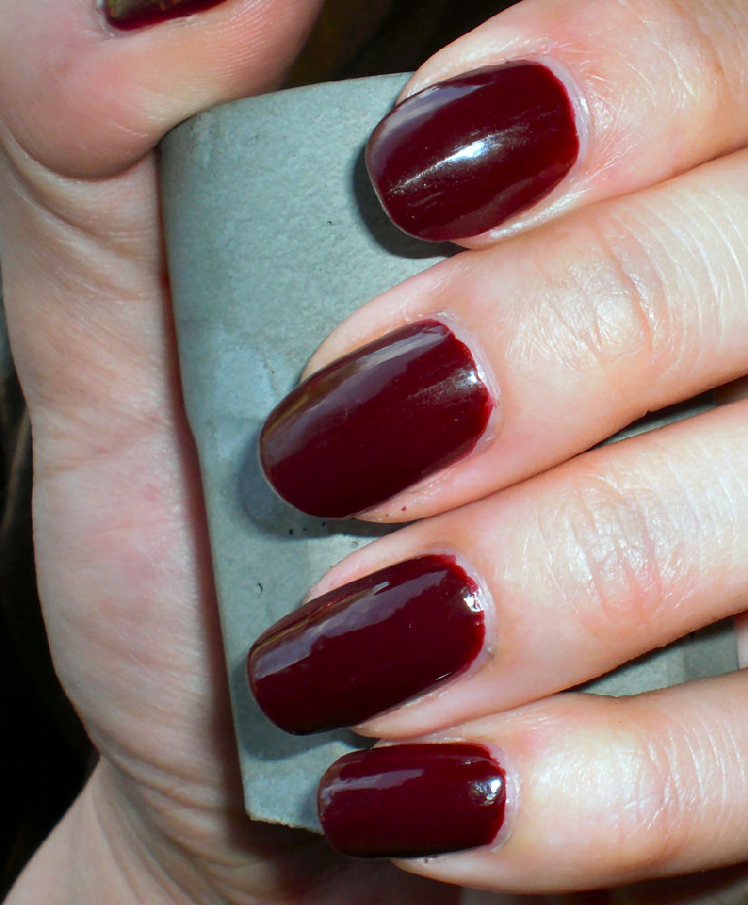 Essie Downtown Brown & A Konad
