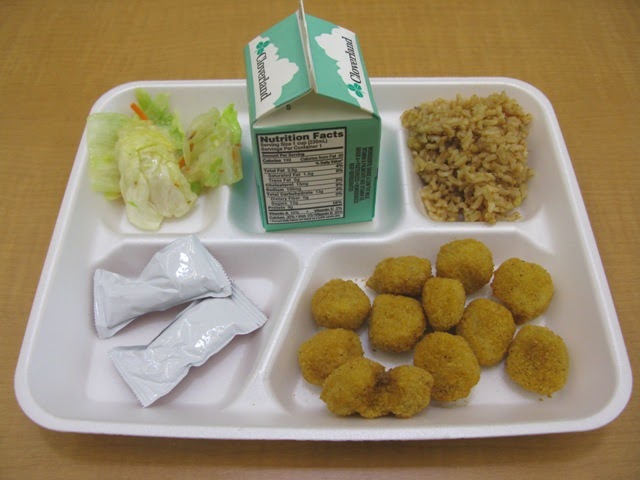 Better D.C. School Food: What's for Lunch: Popcorn Chicken Scenes
