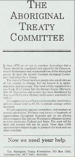 The Network: Treaty, yeah! A Treaty with Aboriginal Australia - for ...