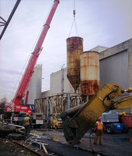 Demolition Asbestos and Rigging Contractors: Silo Demolition and Steel ...