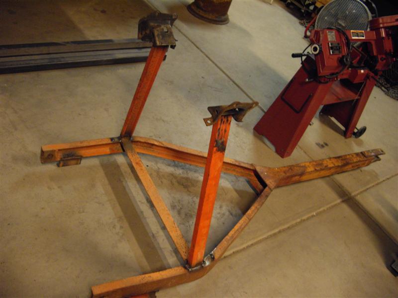 My 1929 sedan build: Building the engine test stand