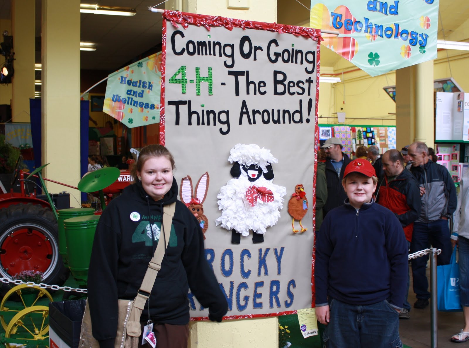 Once Upon a Family: Minnesota State Fair Purple Ribbon 4-H Banner!