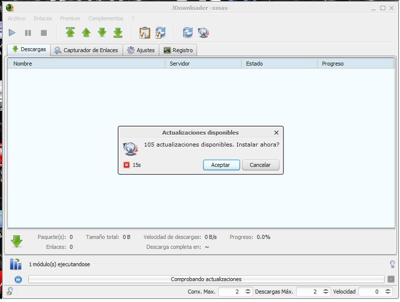 Frontera Final: Tutorial Jdownloader portable
