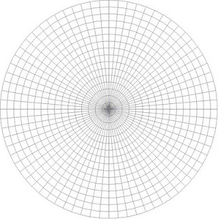 Dream it then Create it: Circular Grid - 5 degree sections