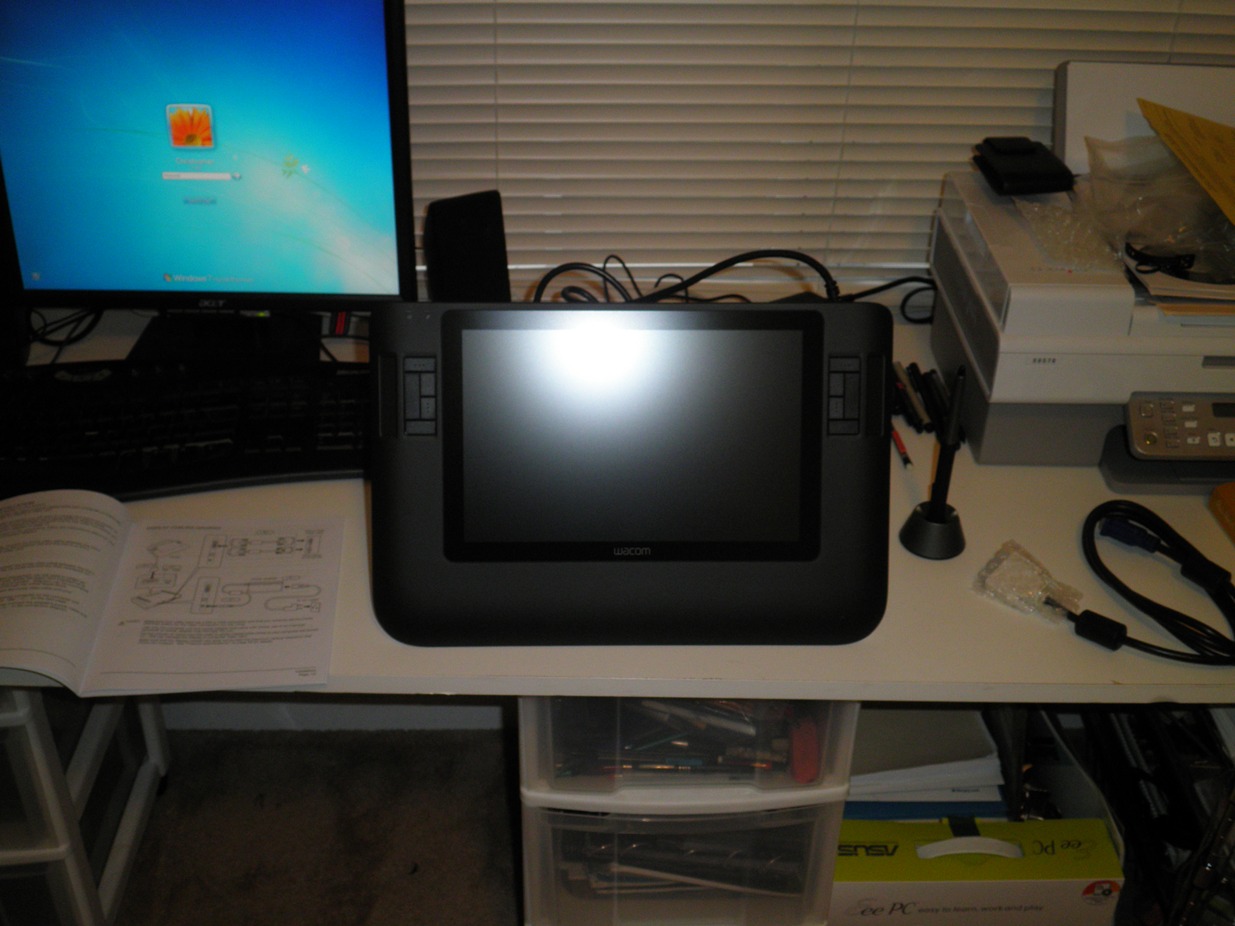 Omaha Renegade: My New Wacom Cintiq 12WX