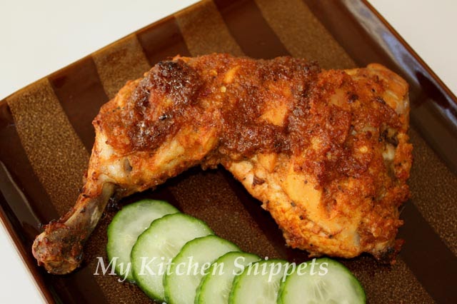 My Kitchen Snippets: Ayam Percik/Malay Style BBQ Chicken