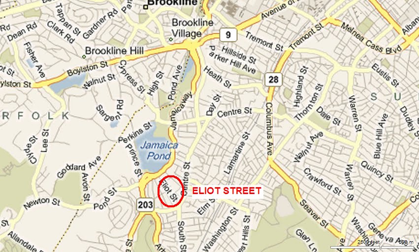 Calm Streets Boston: Speed Humps, Eliot Street, Jamaica Plain